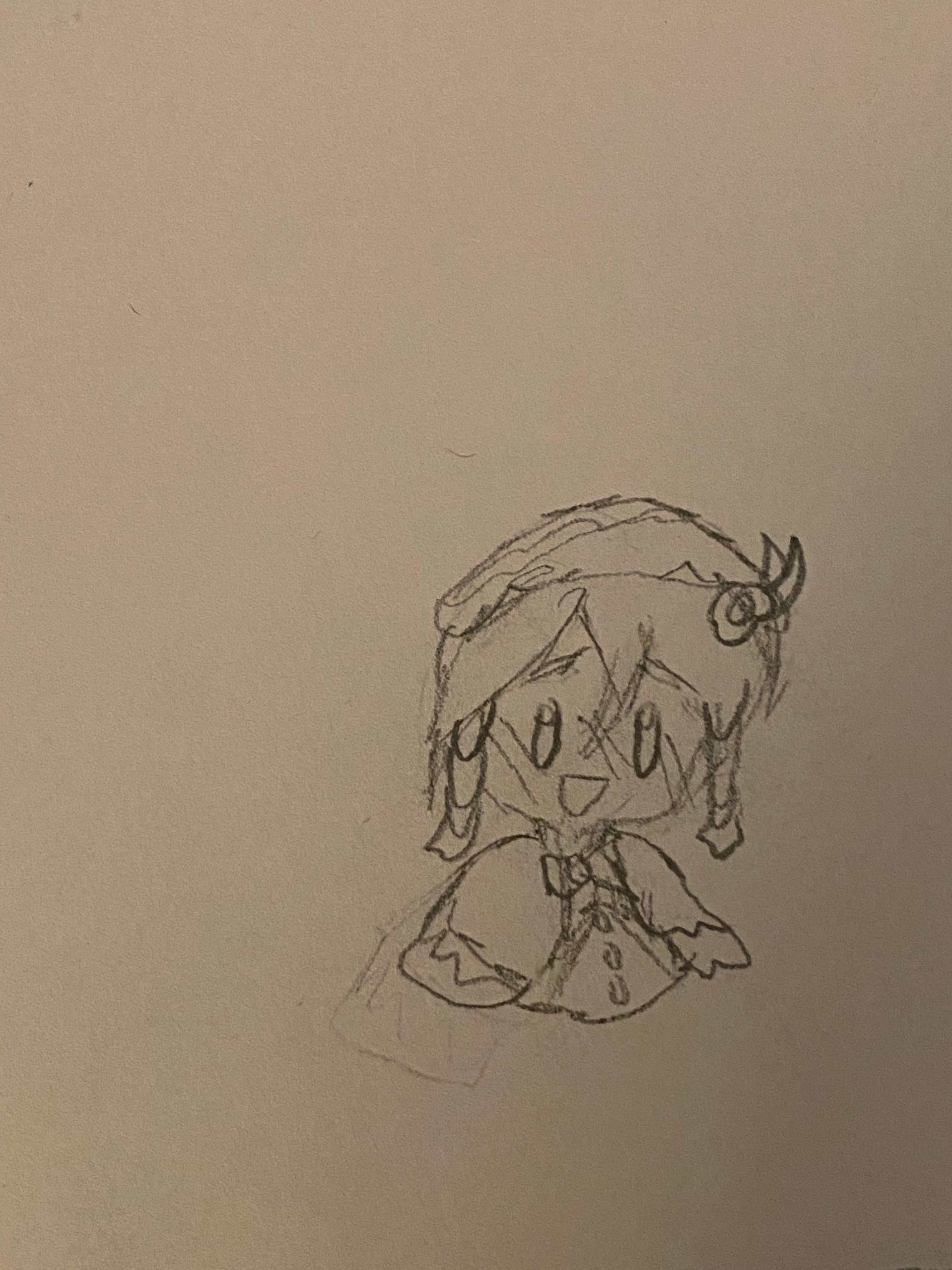 Me and my cousin drawing venti from memory Genshin Impact | HoYoLAB