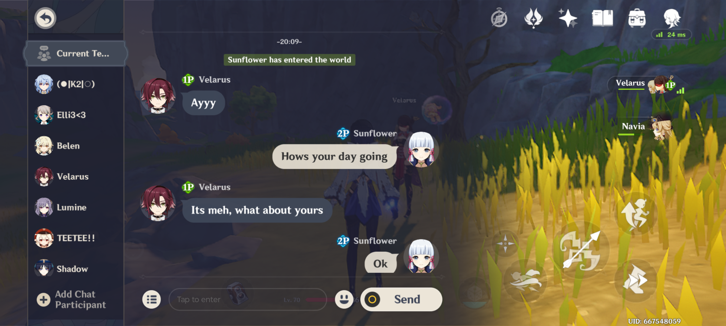 chats..... and signatures Genshin Impact | HoYoLAB