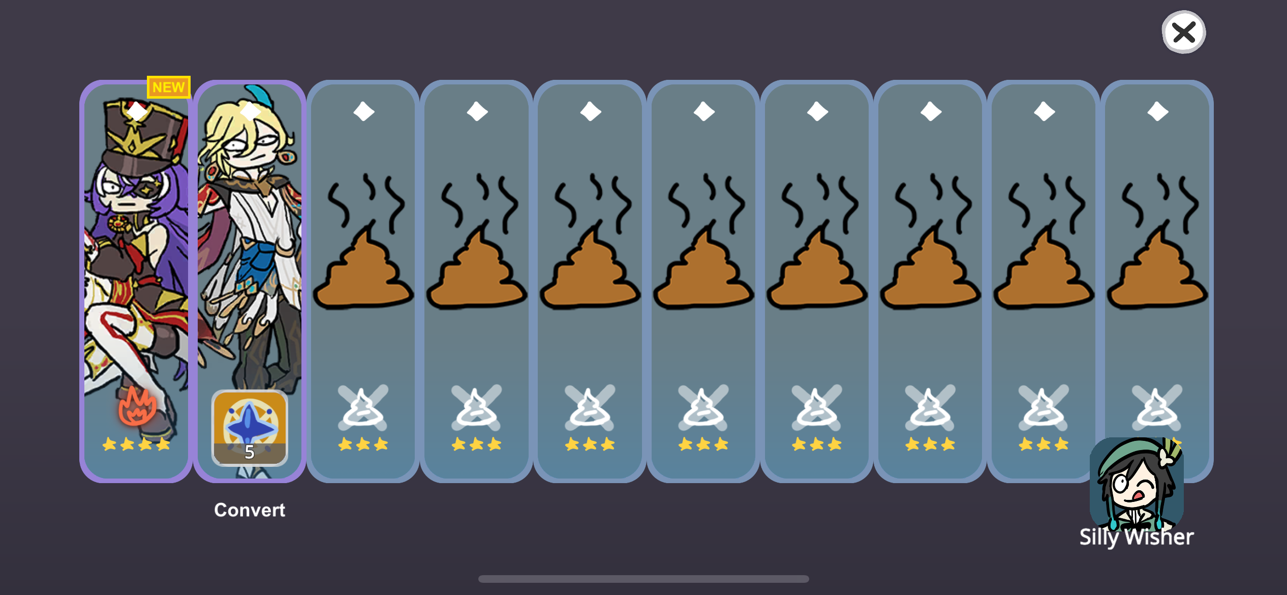 Silly wisher missing a character Genshin Impact | HoYoLAB