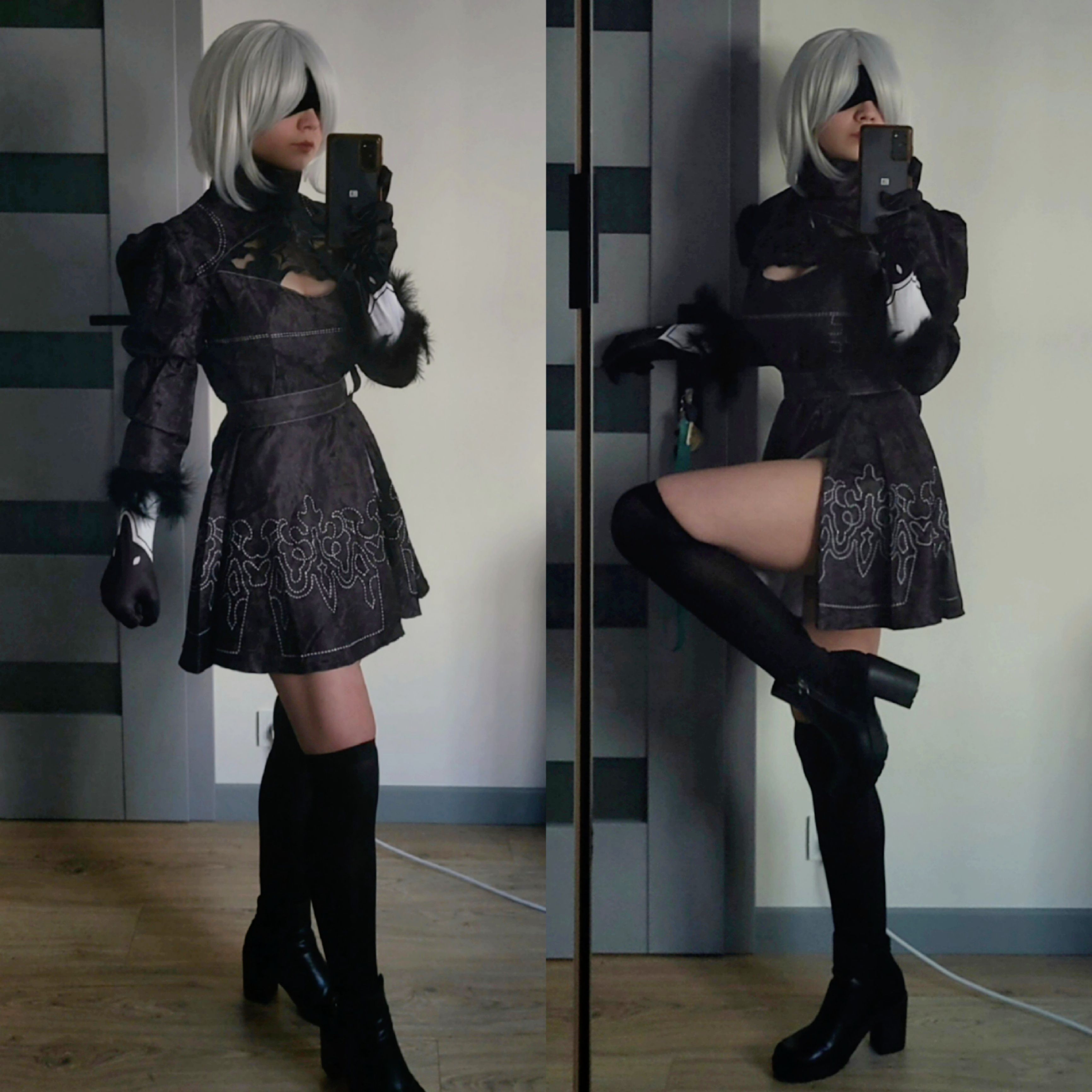 2b from NierAutomata - cosplay Genshin Impact | HoYoLAB