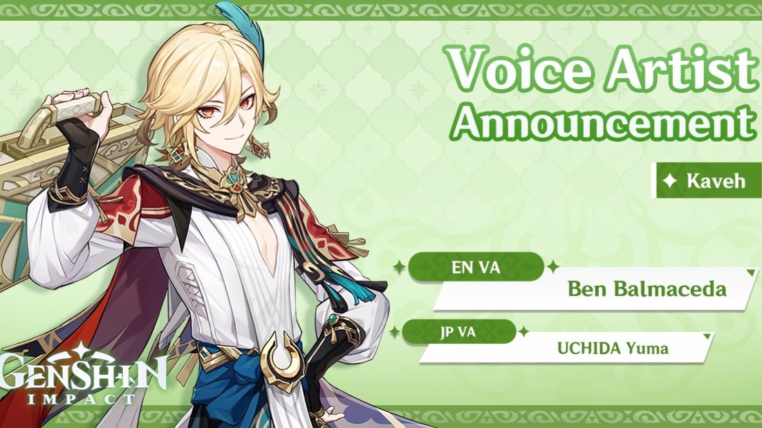 All Kaveh Voice-Overs・English Genshin Impact | HoYoLAB