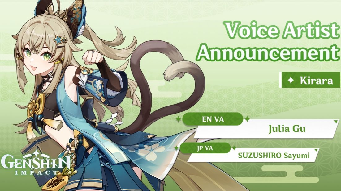 All Kirara Voice-Overs・English Genshin Impact | HoYoLAB