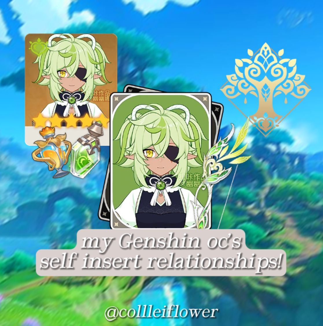 My Genshin oc self inserts+cropped pics‼️💞 Genshin Impact | HoYoLAB