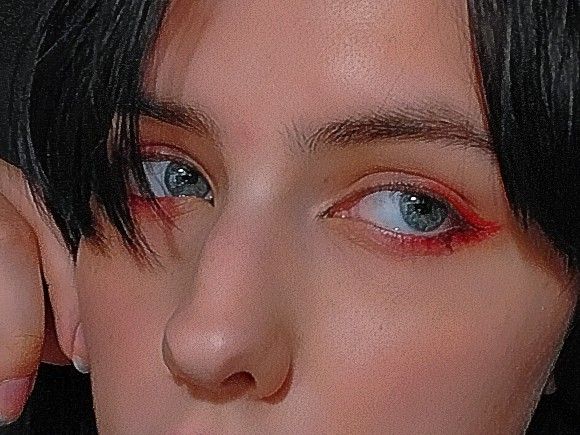 Xiao inspired makeup Genshin Impact | HoYoLAB