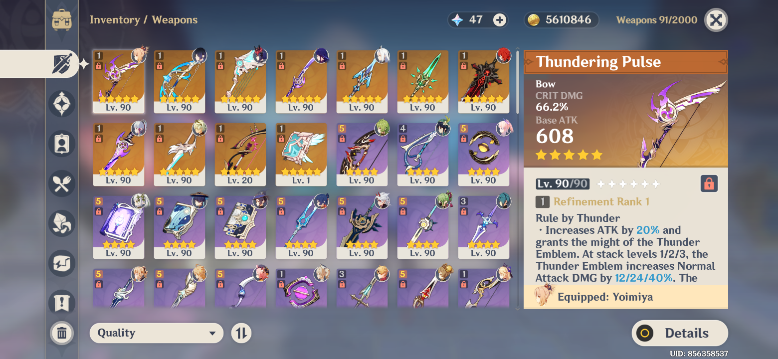 Just Got Skyward Atlas From The Standard Banner Genshin Impact | HoYoLAB