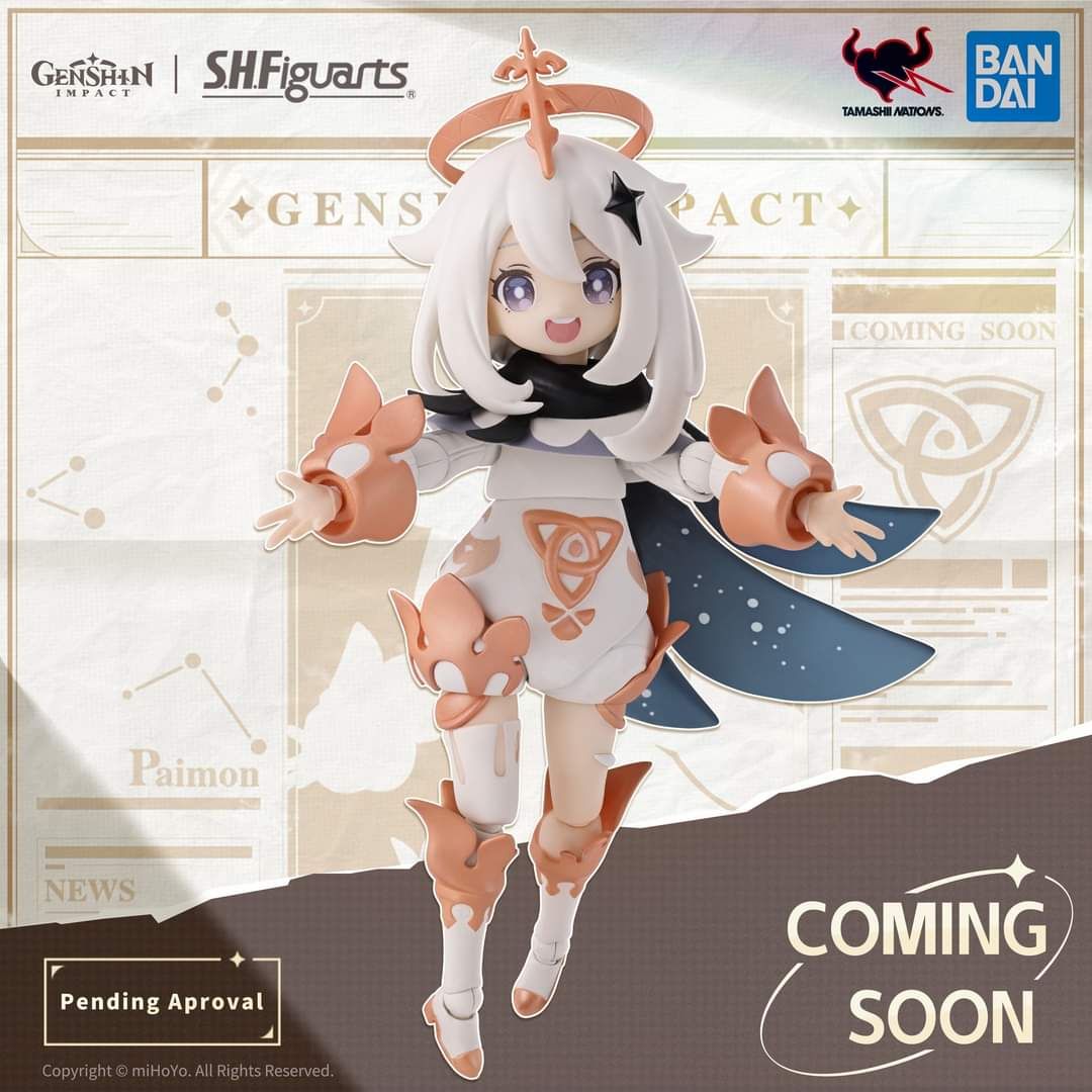 1st launch Piamon~ Genshin x S.H.Figuarts Genshin Impact | HoYoLAB
