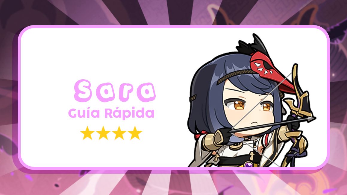 Guía de Sara ¡lo que necesitas saber! [Guía versión 4.3] Genshin Impact ...