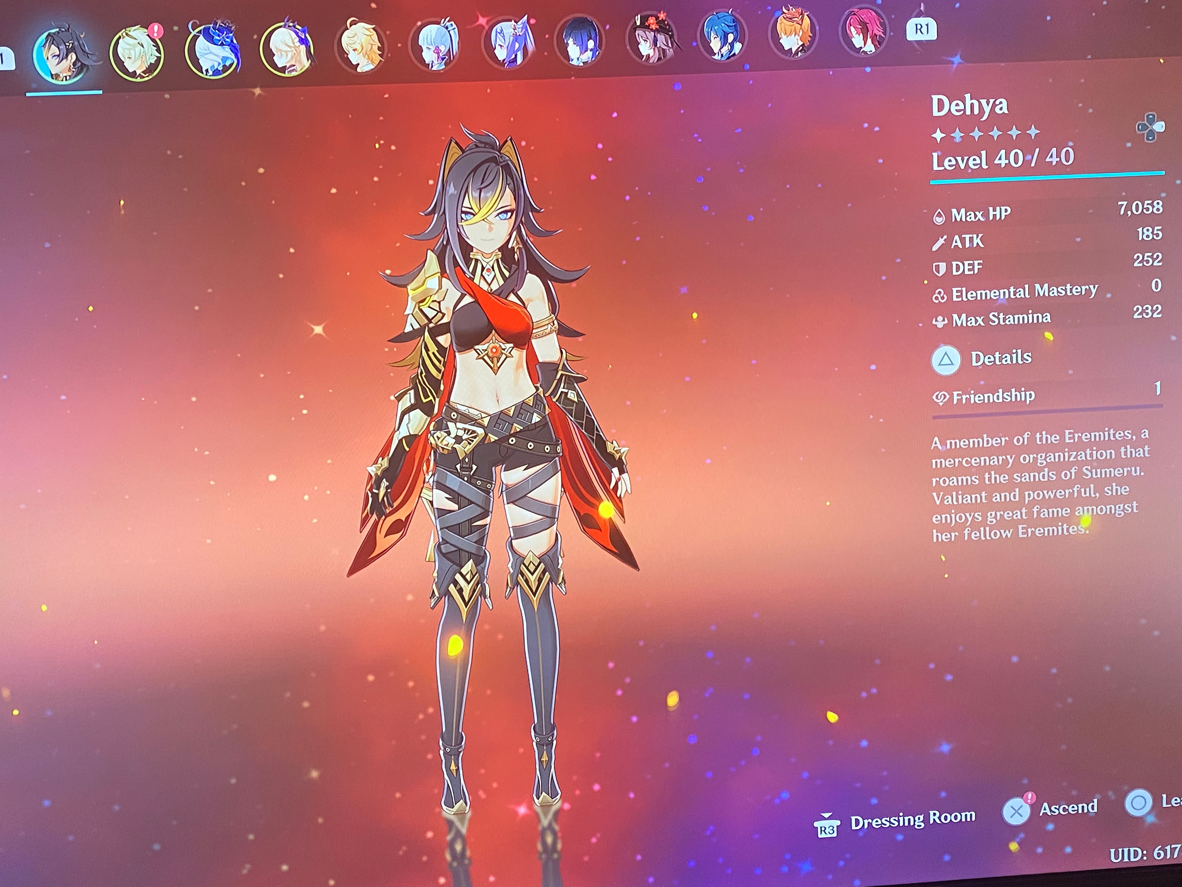 Do I build Deyha should she stay lvl 40 Genshin Impact | HoYoLAB