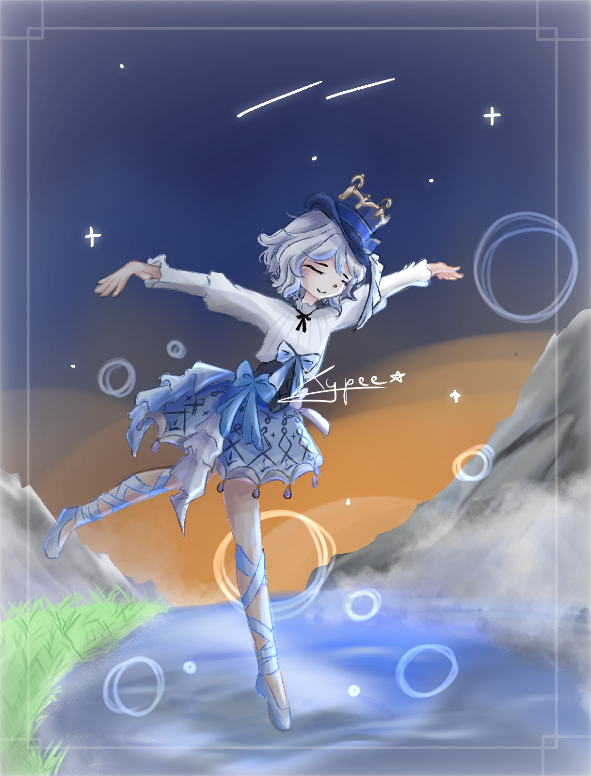 Ballet Furina - Fanart Genshin Impact | HoYoLAB