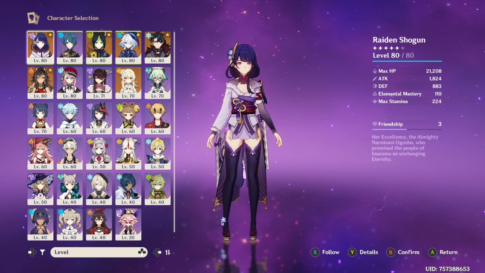 Raiden Shogan Genshin Impact | HoYoLAB