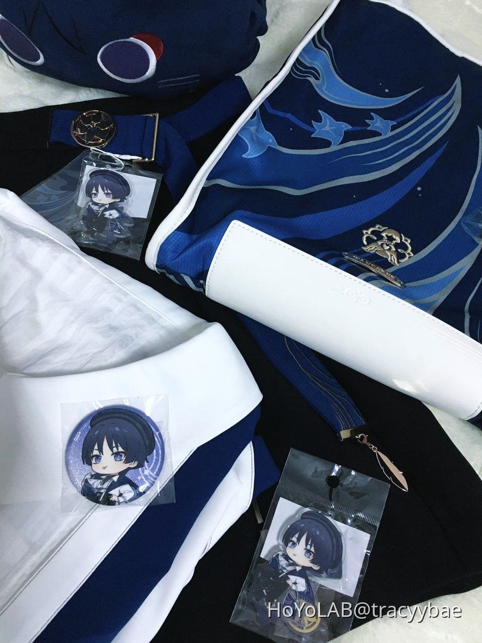 finally my scara merch came home!! 🥹💙 Genshin Impact | HoYoLAB