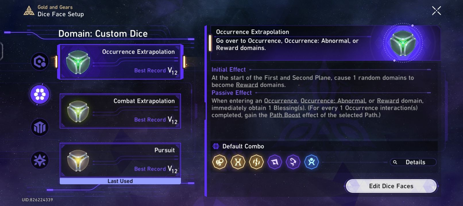 Gold & Gears: All Domain dices completed in difficulty V12! Honkai: Star Rail | HoYoLAB