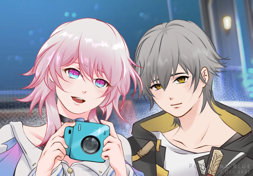 Caelus & March (by PulsatingBlue) Honkai: Star Rail | HoYoLAB