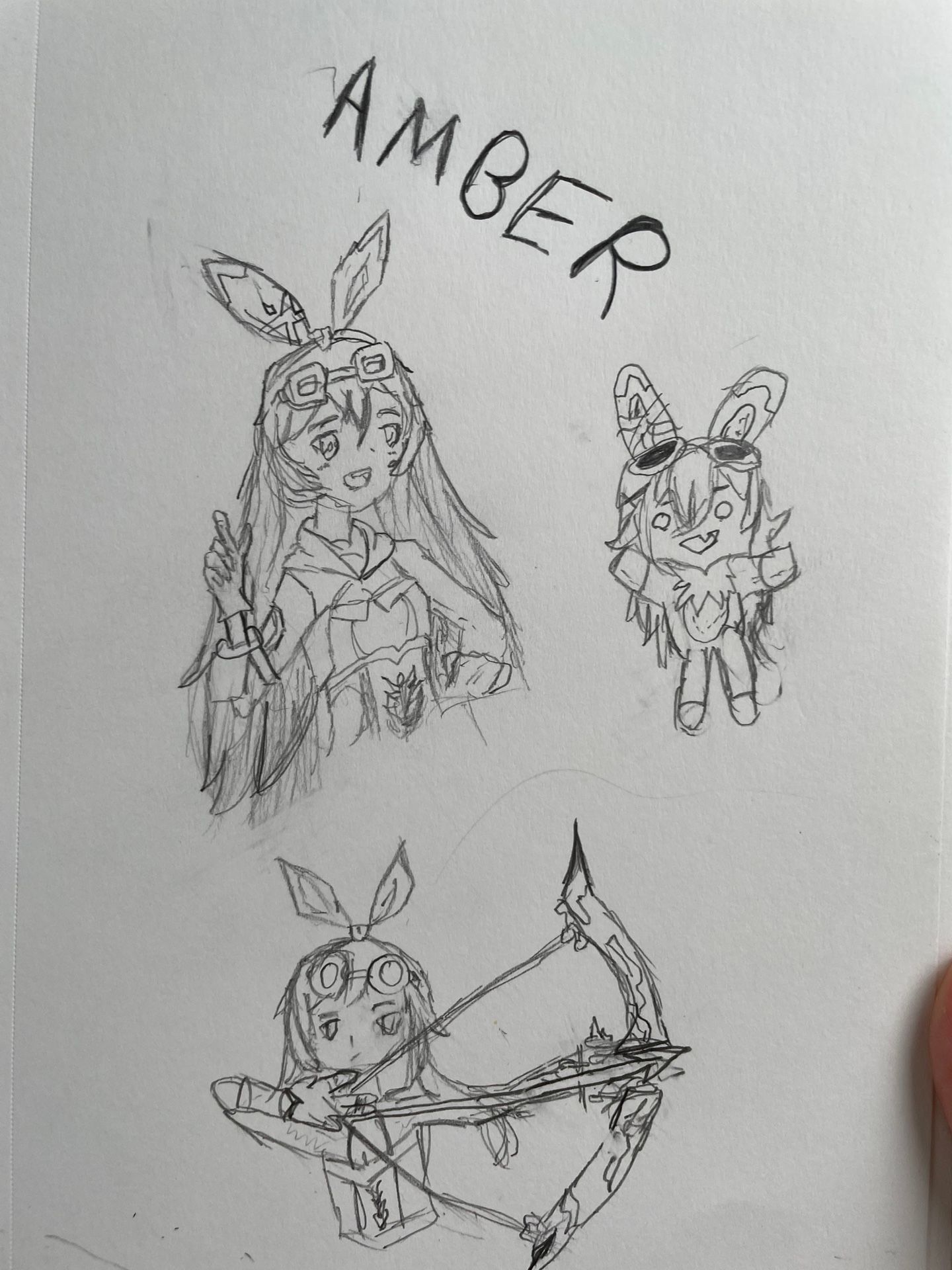 Amber Sketch’s Genshin Impact | HoYoLAB