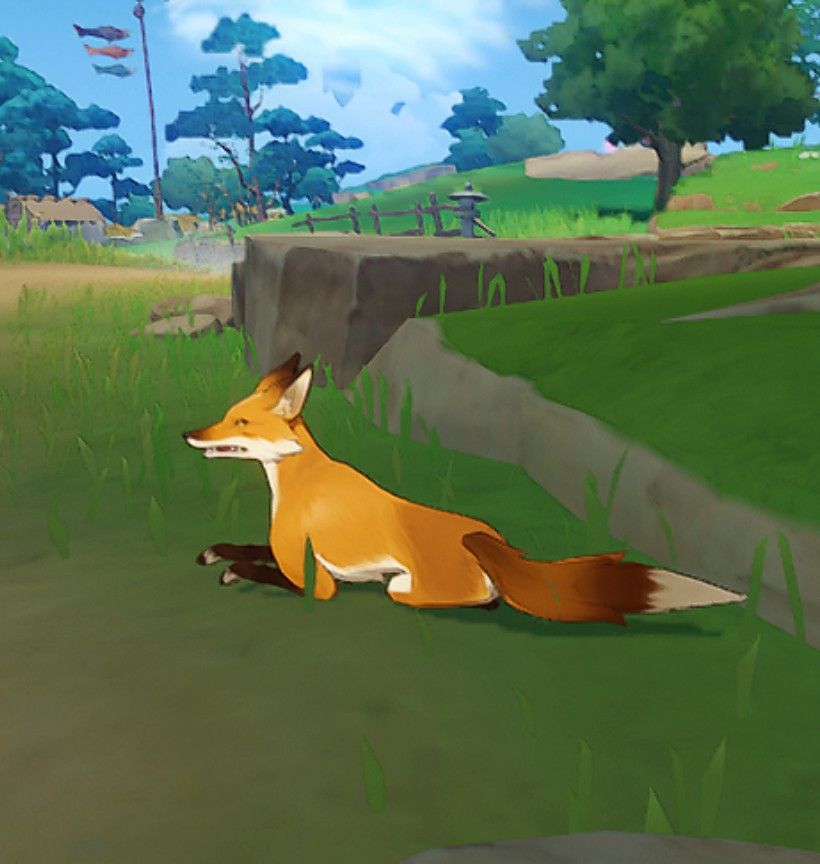 This is the coolest animal i have met in this game. Genshin Impact ...