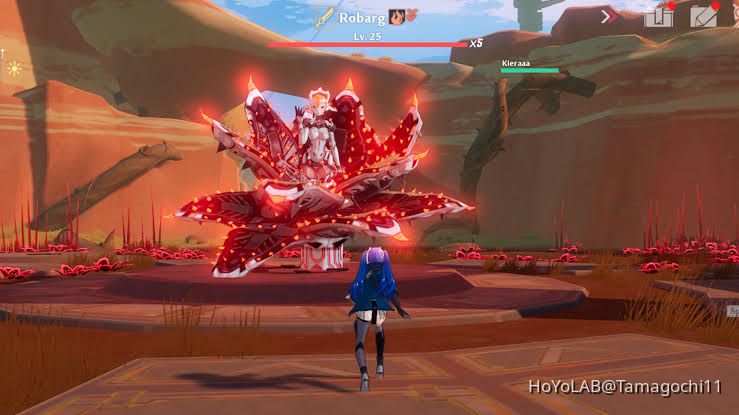 mom why my pyro regisvine is different? Genshin Impact | HoYoLAB