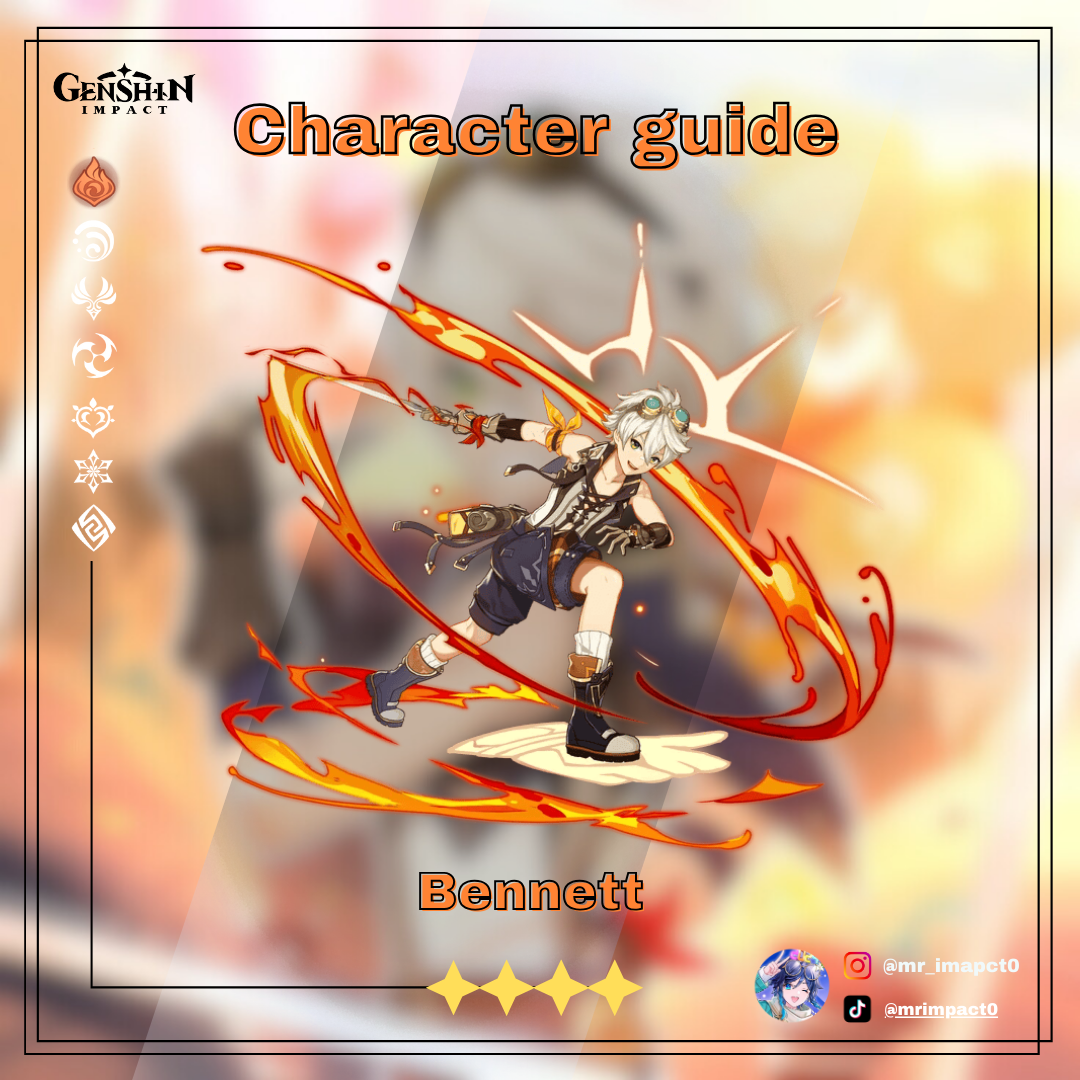 Bennett character guide and build Genshin Impact | HoYoLAB