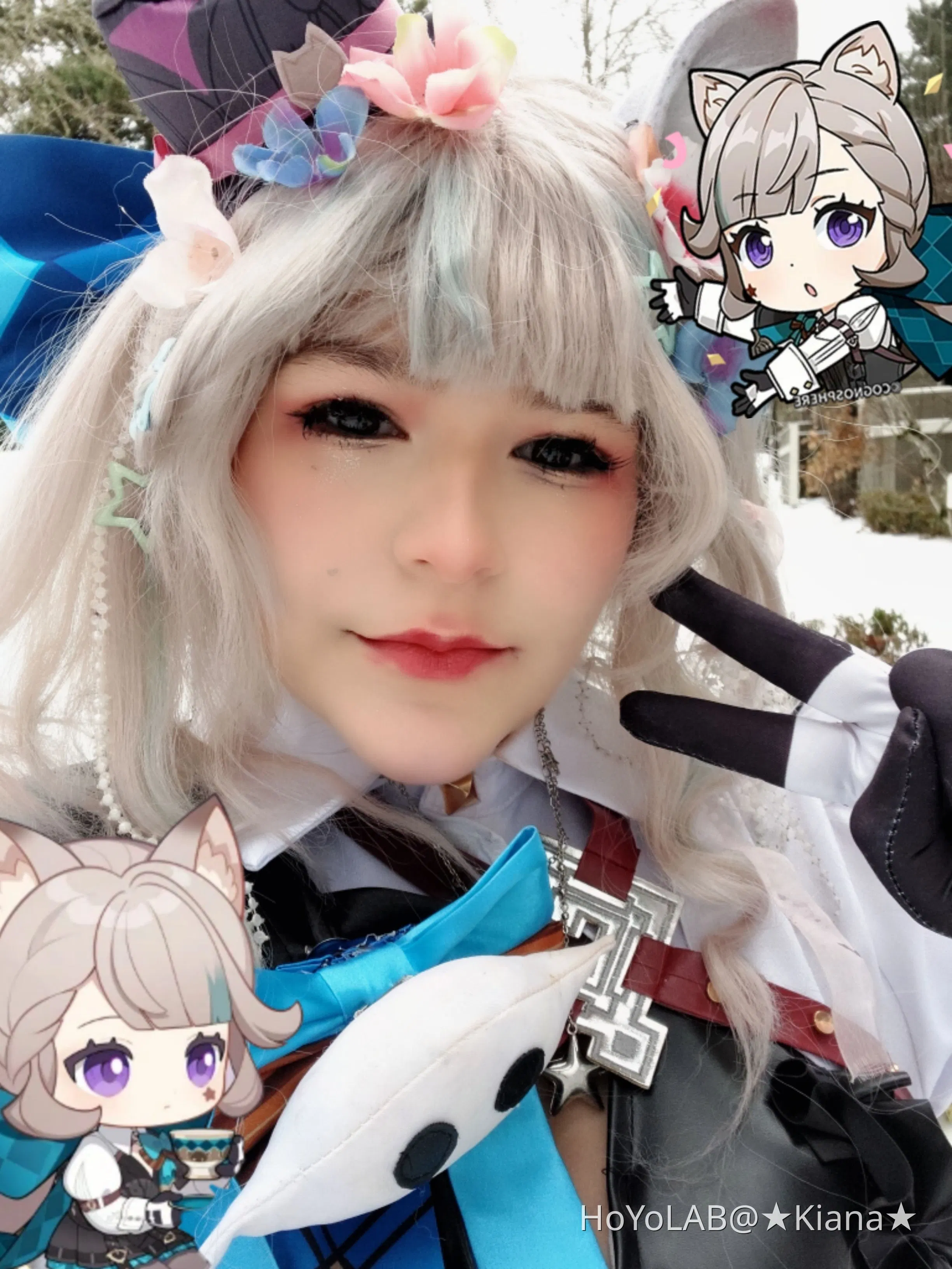 snow Lynette cosplay!! ☆ Genshin Impact | HoYoLAB