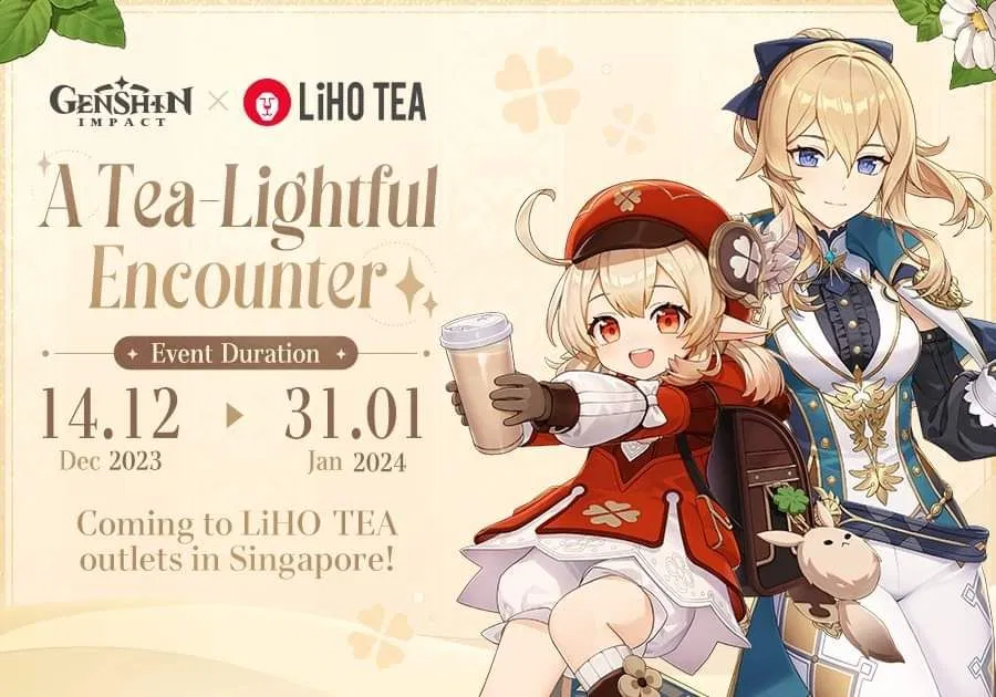 [GIVEAWAY - CLOSED] More Genshin x LiHO TEA codes up for grabs! Genshin ...