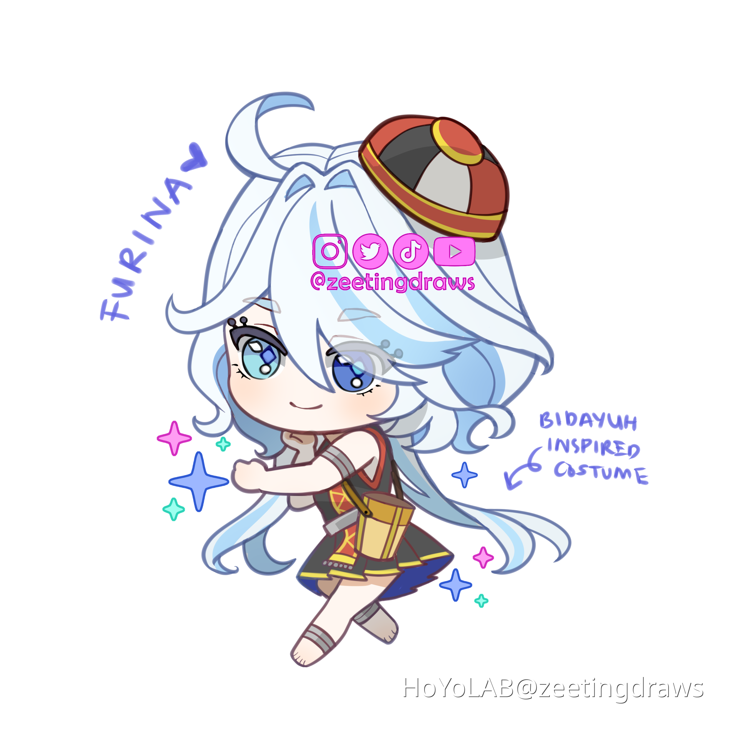 Tiny Furina! Genshin Impact | HoYoLAB