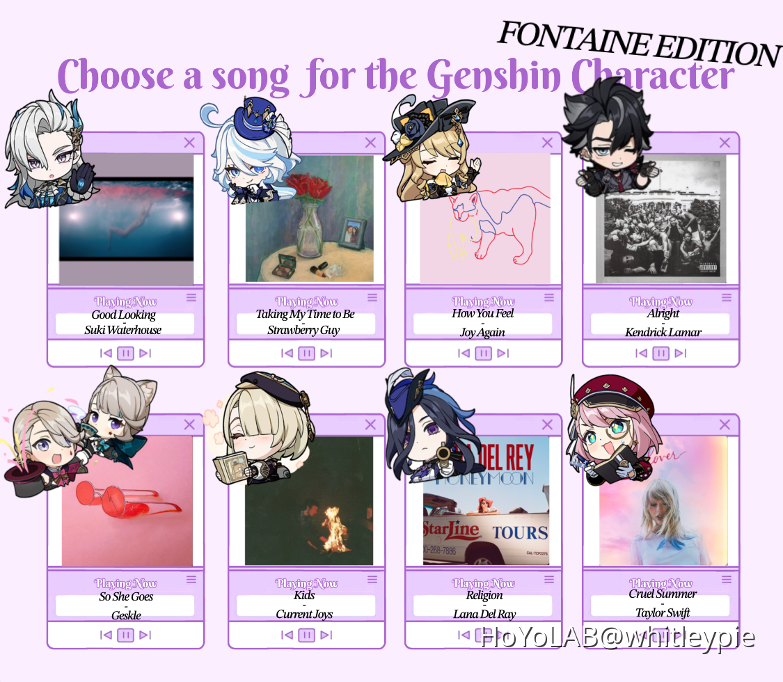 Genshin Characters Music Taste pt1 Genshin Impact | HoYoLAB