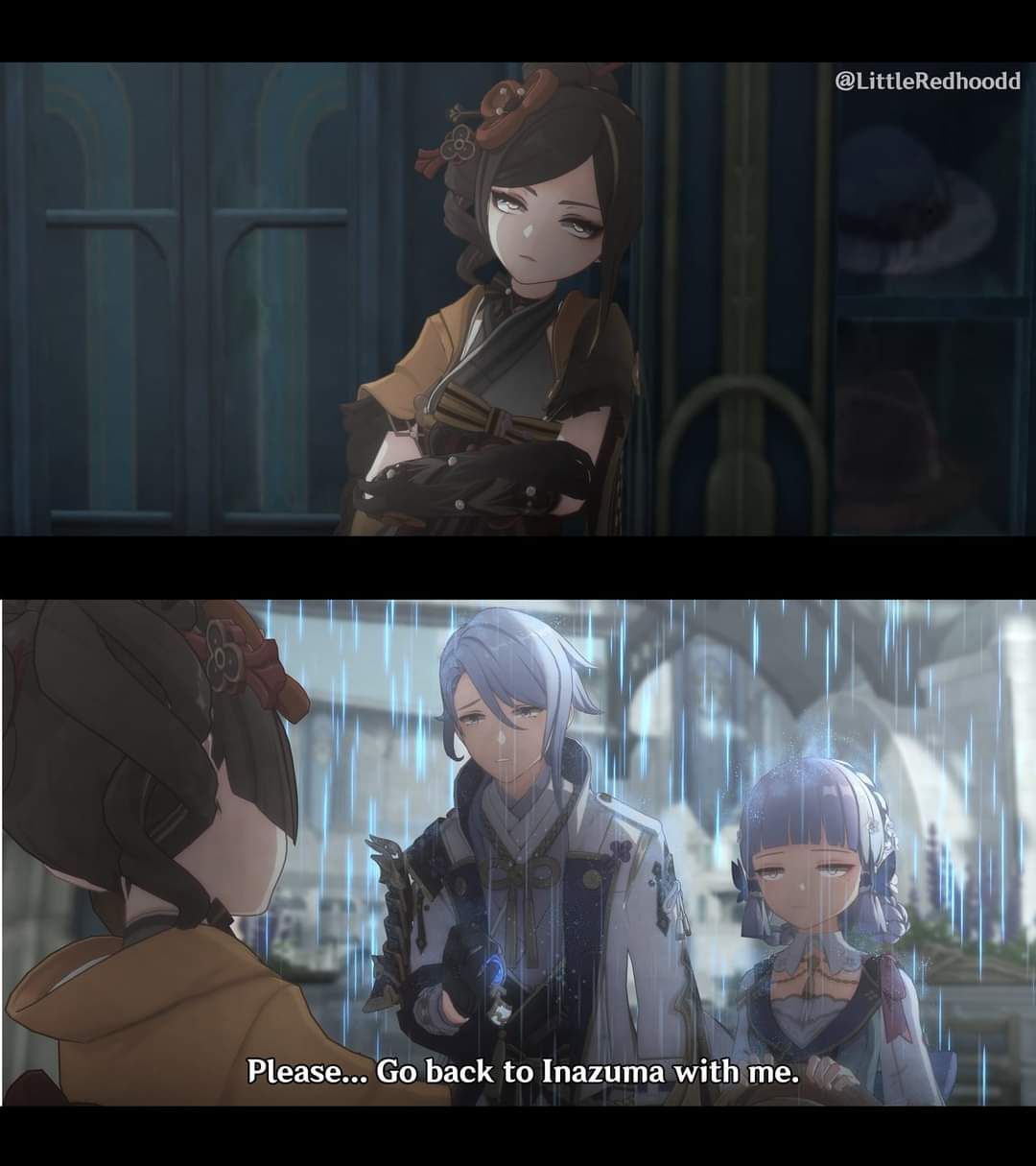 Ayaka is so done with her brother's crap 🤣🤣 Genshin Impact | HoYoLAB