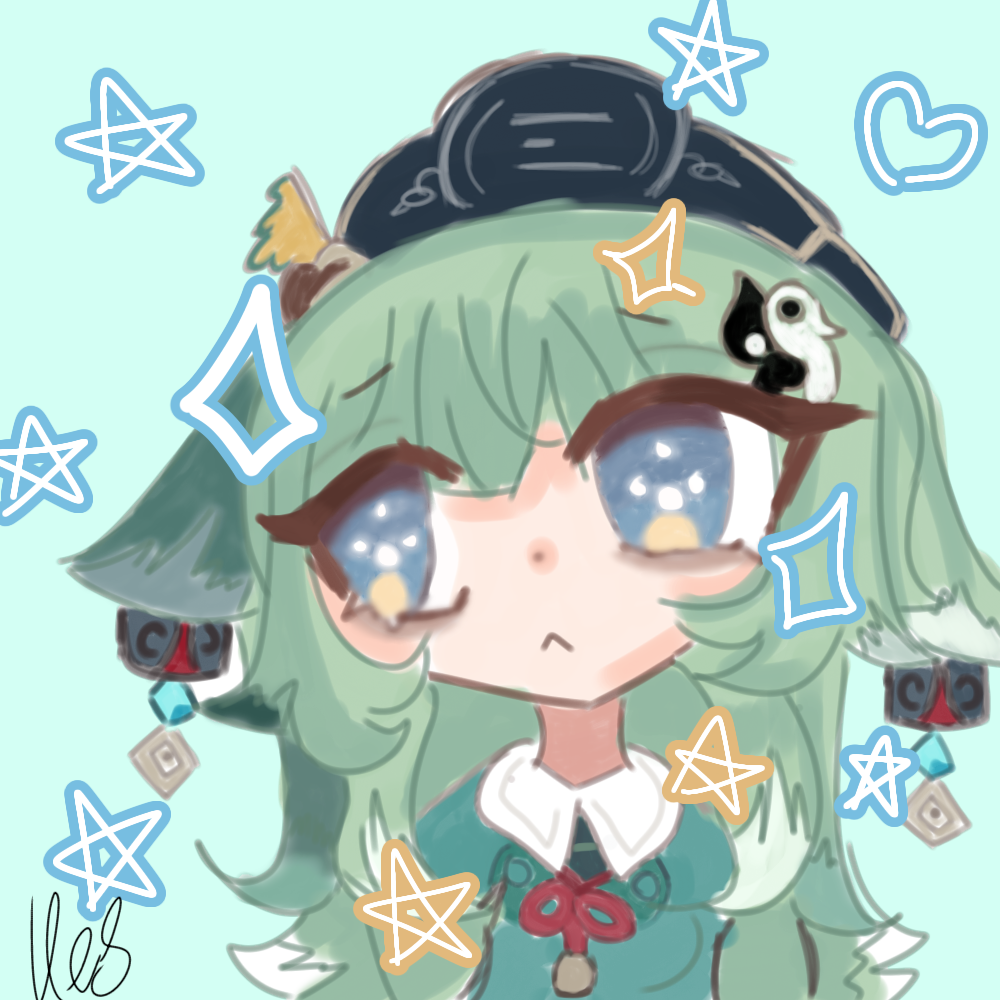 huo huo drawing 👻💚🐰🌙⭐ Honkai: Star Rail | HoYoLAB