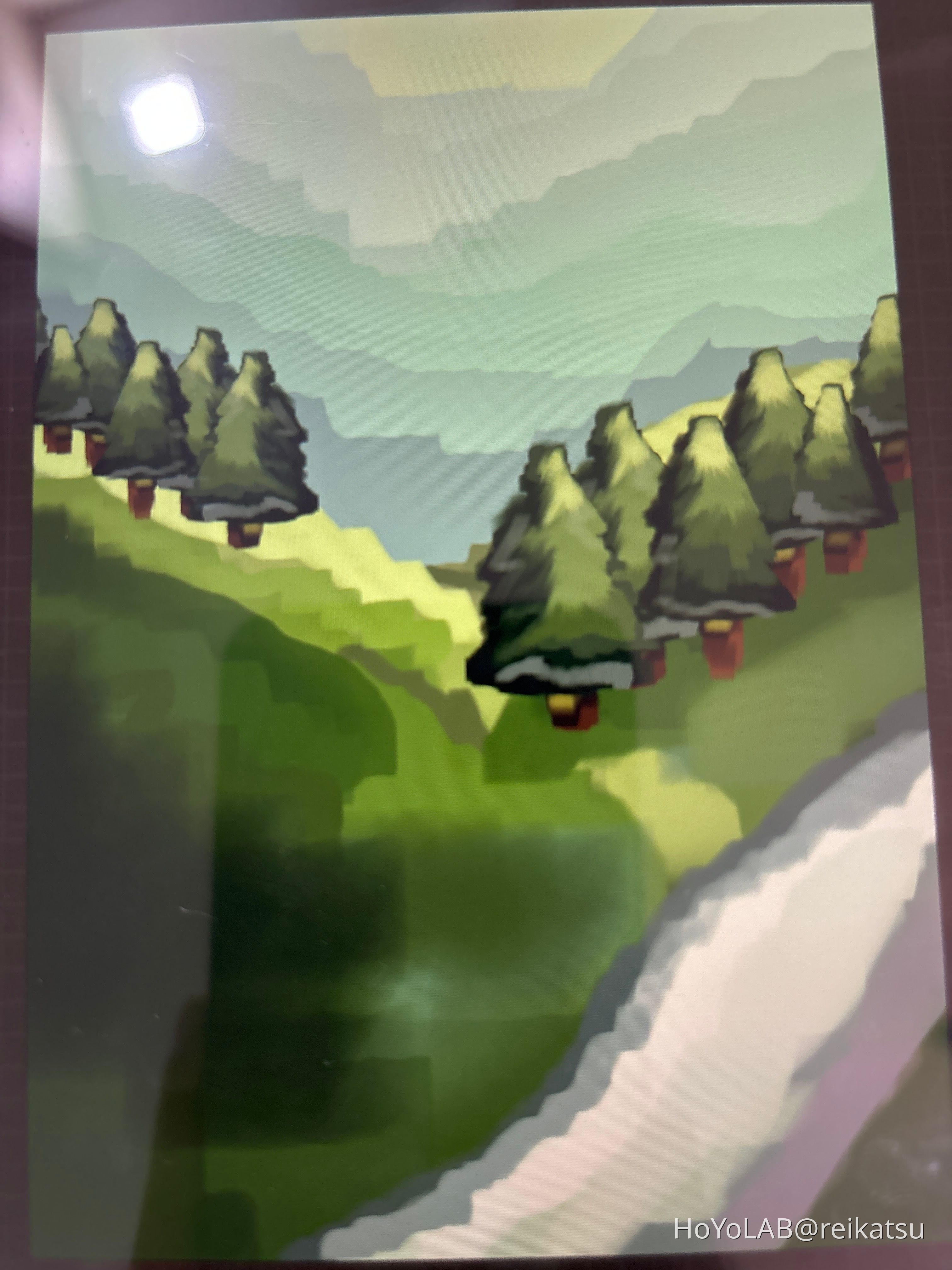 Random landscape thing (learning art 01) Genshin Impact | HoYoLAB