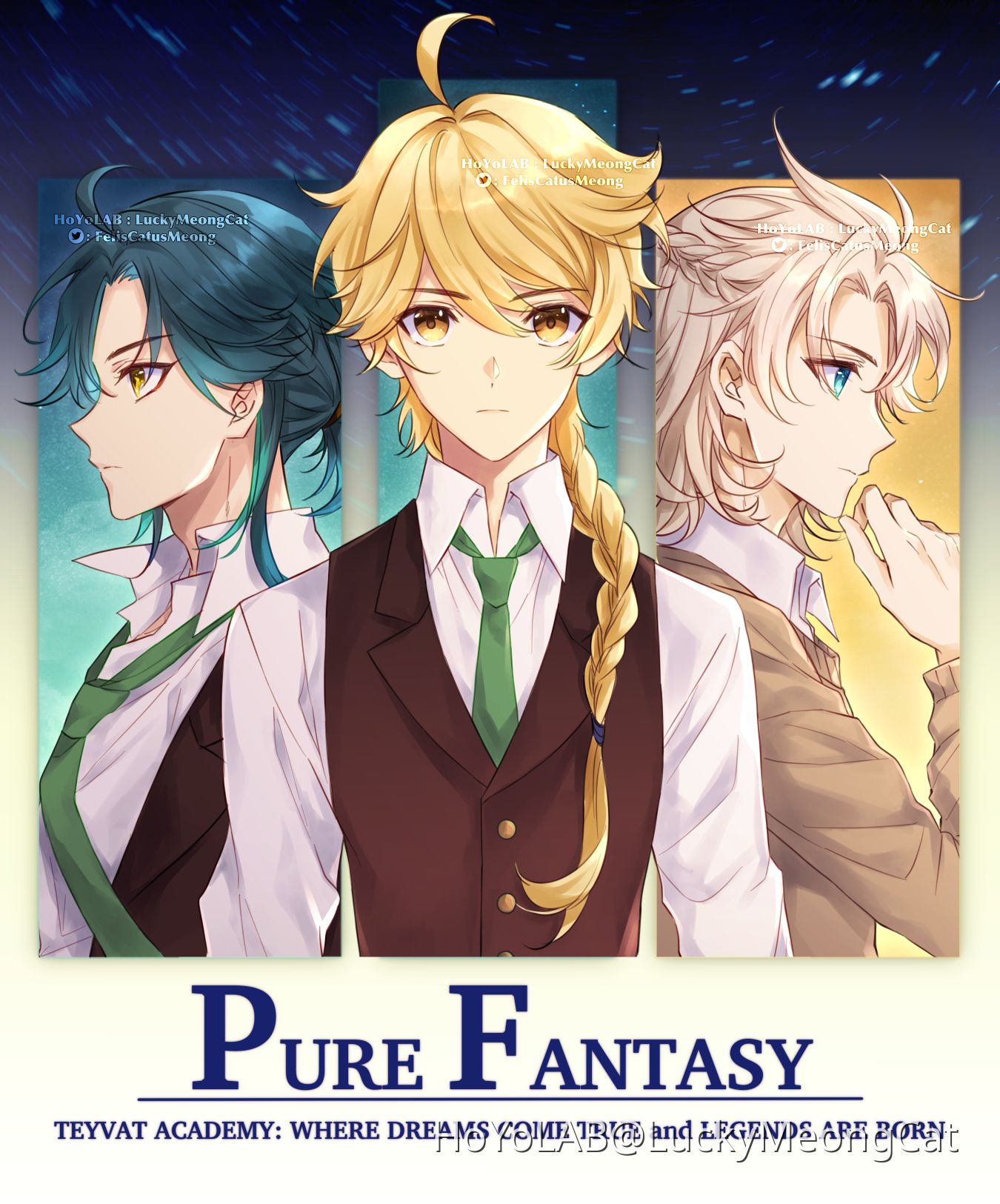 Track 1: Pure Fantasy, Teyvat Academy: Where Dreams Come True and Legends are Born (WIP in ...