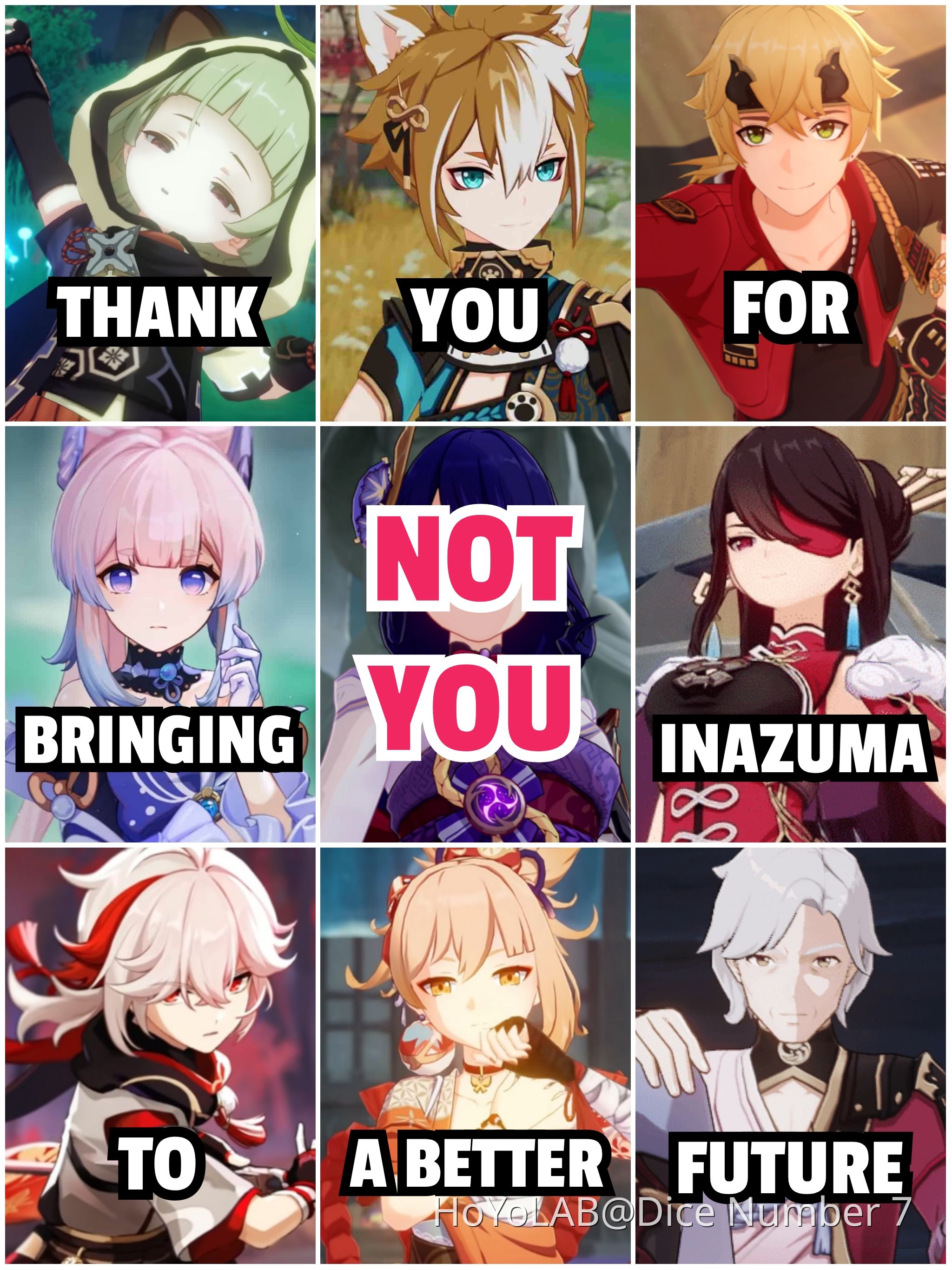 THE HEROES OF INAZUMA Genshin Impact | HoYoLAB