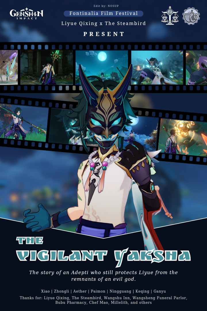 Track 2 : The Vigilant Yaksha - Fontinalia Film Festival Poster Genshin ...