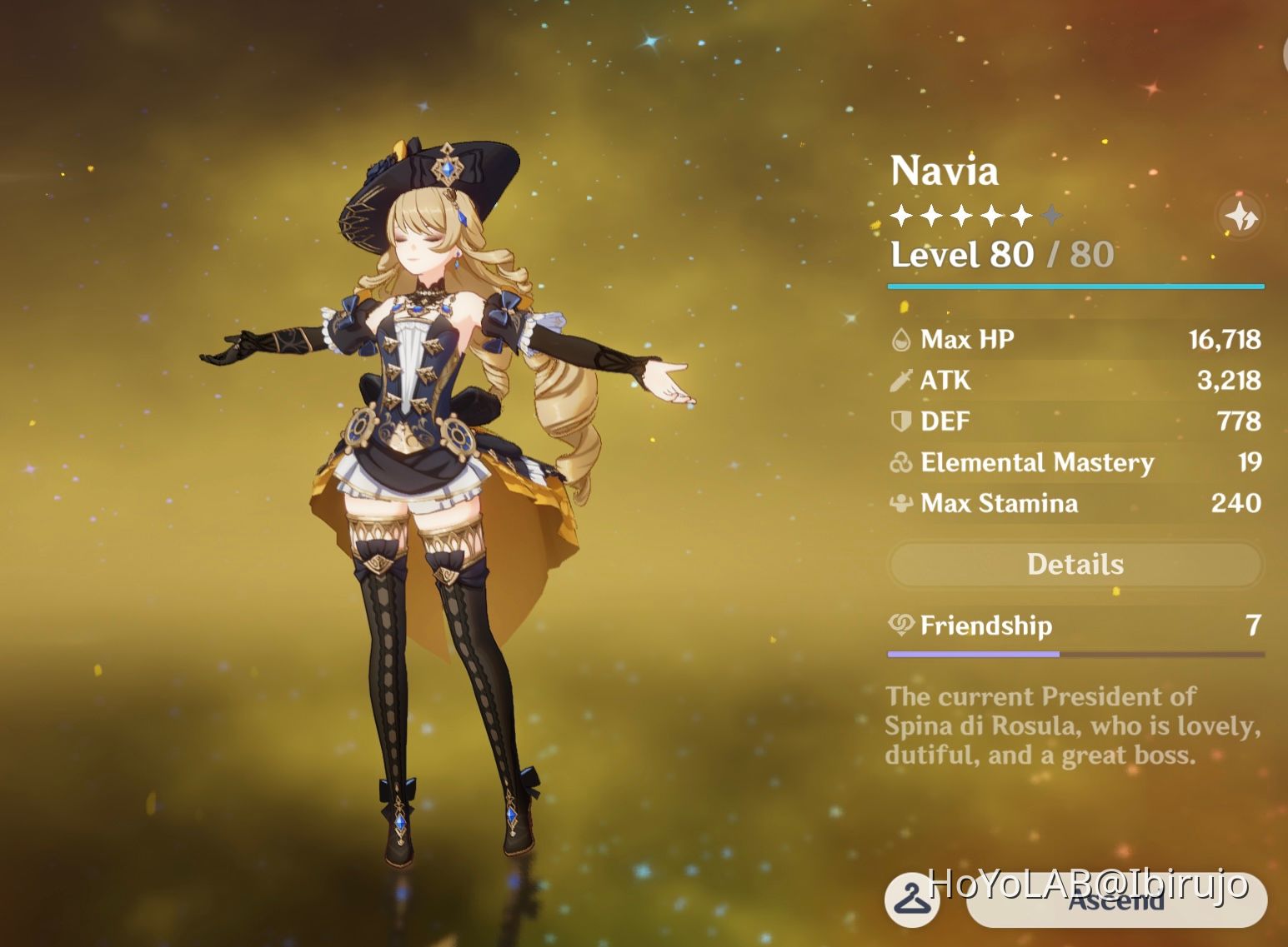 Navia build is slowly getting there! 🪨 💃 Genshin Impact | HoYoLAB