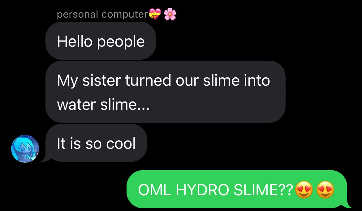 “look at my water slime” “HYDRO SLIME???😍😍” Genshin Impact | HoYoLAB