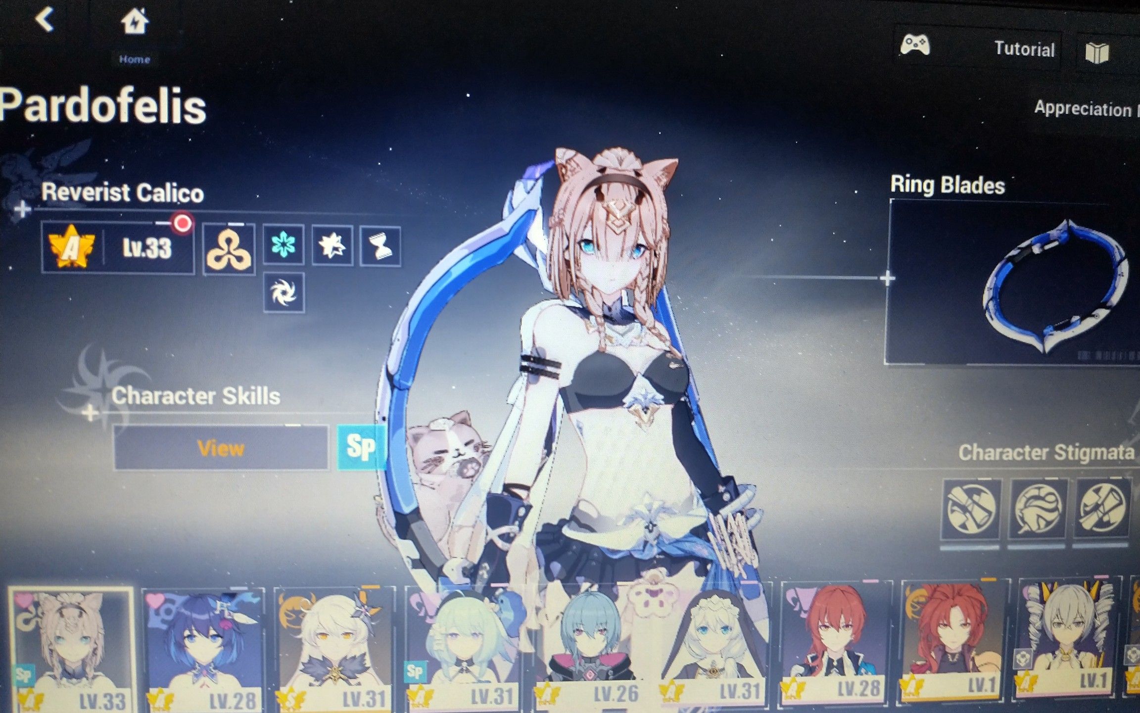 Este personaje es bueno?? Creo que se llama pardofelis? Ayuda 😅 Honkai ...