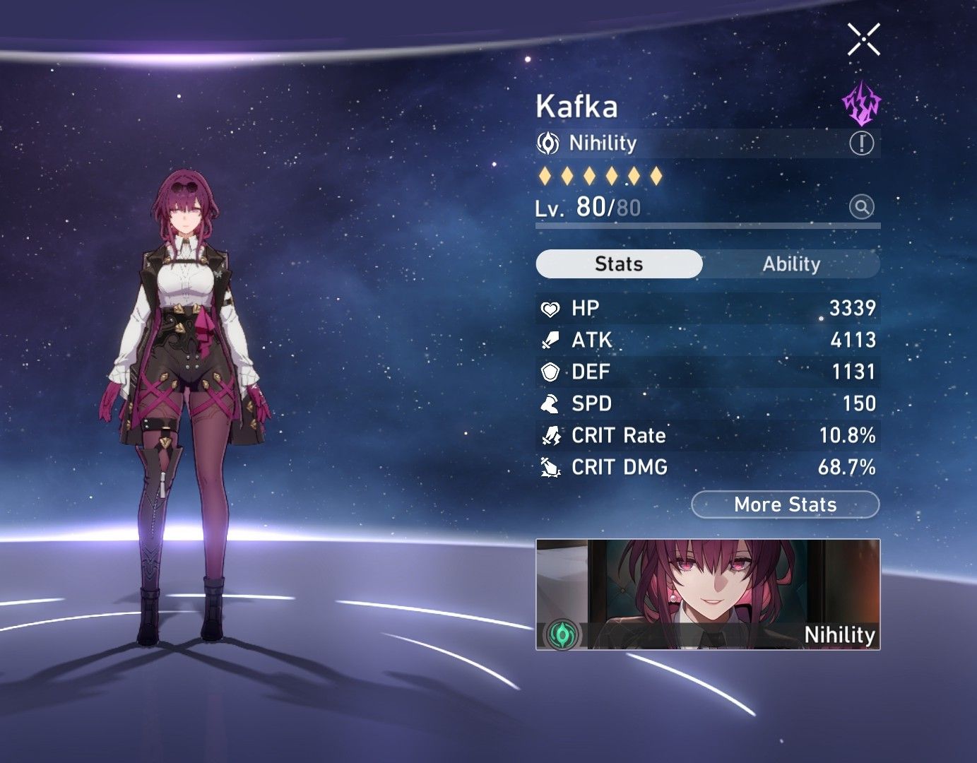 Kafka Build Suggestion Honkai: Star Rail | HoYoLAB