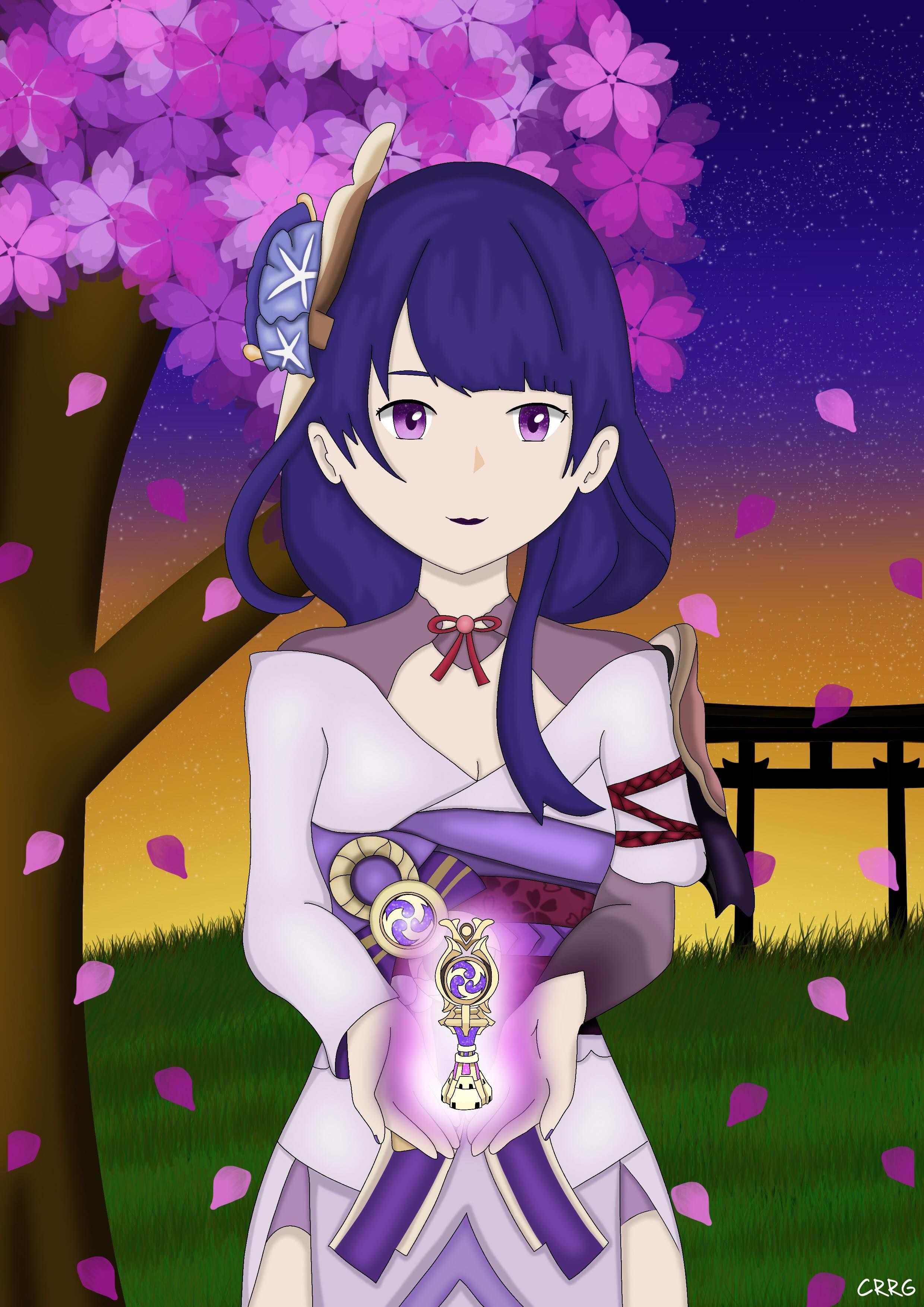 Raiden Shogun Fanart Genshin Impact | HoYoLAB