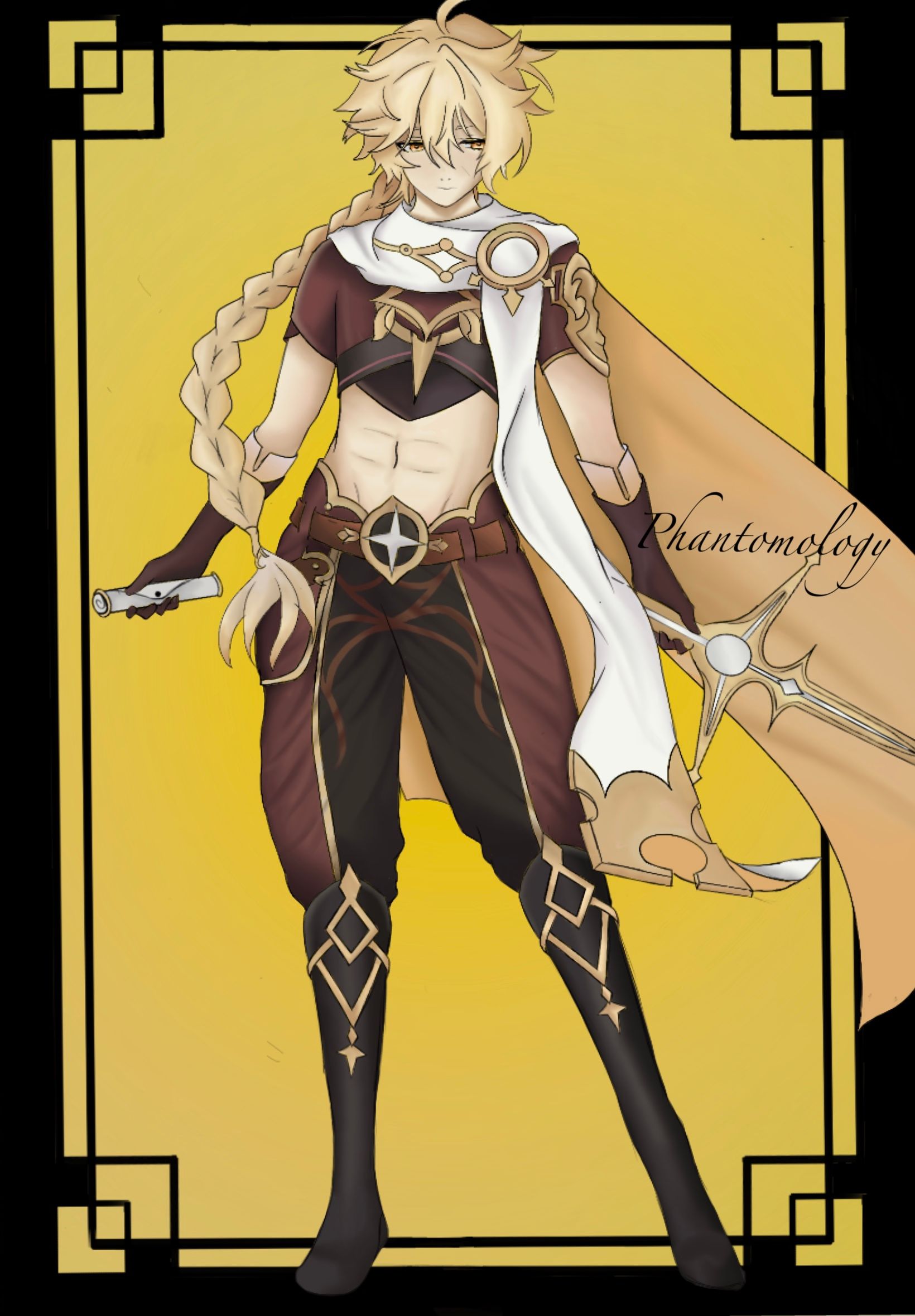 Aether fanart Genshin Impact | HoYoLAB