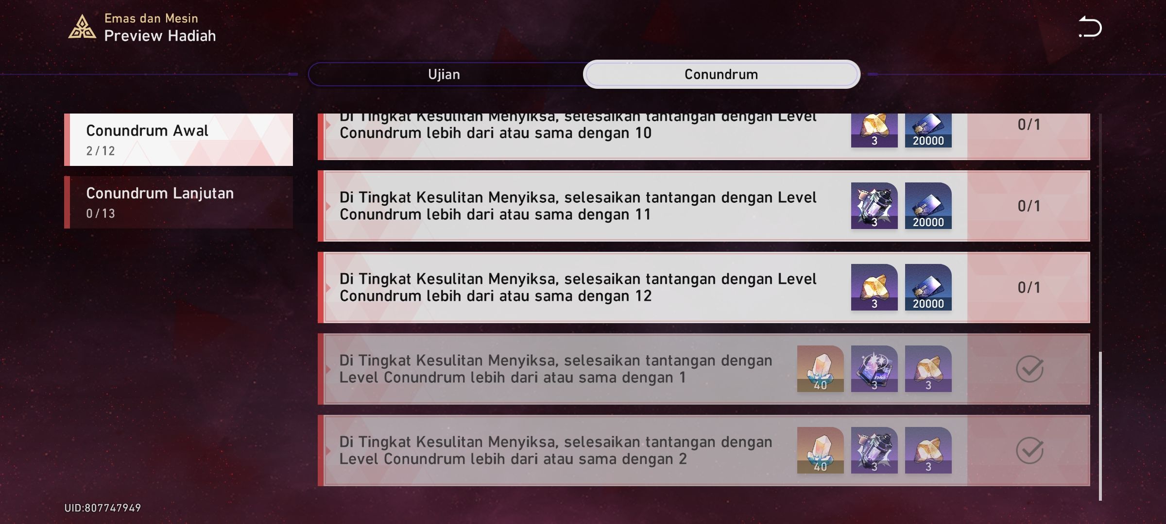 Conundrum lv2 kerasa ez. TETEP HARUS HOKI SIH Honkai: Star Rail | HoYoLAB