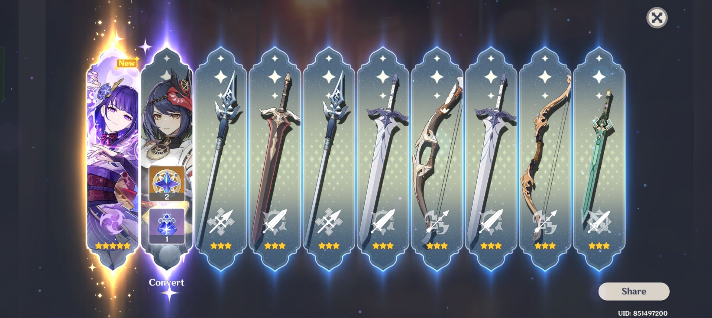 Got Raiden Shogun at 86 pity Genshin Impact | HoYoLAB