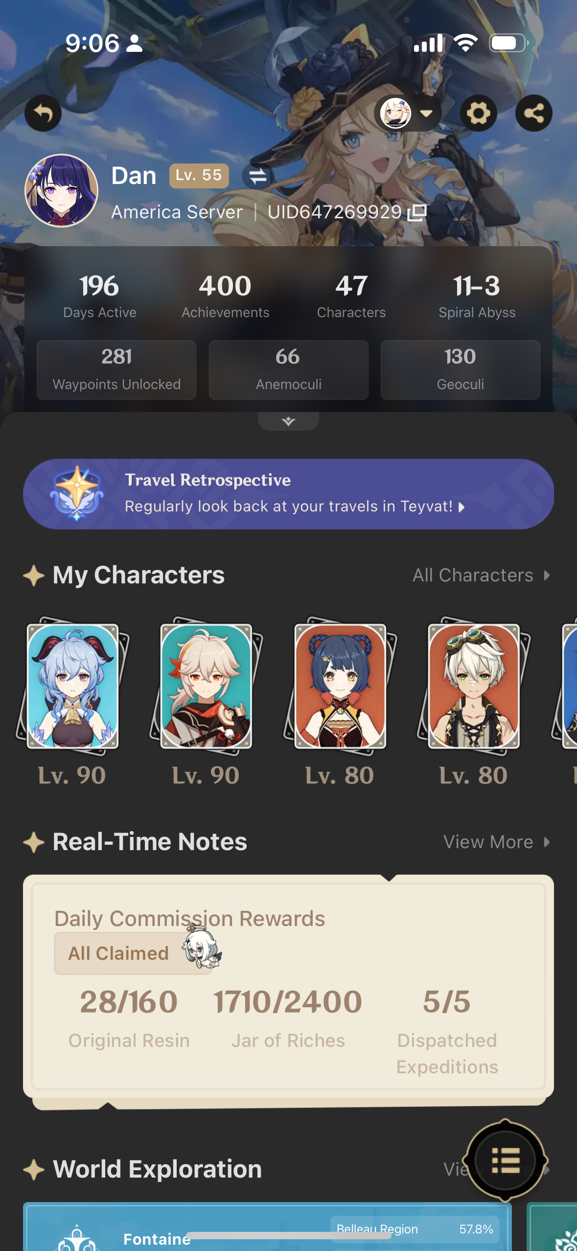 400 Achievement Mark let’s goooo!!!!! Genshin Impact | HoYoLAB