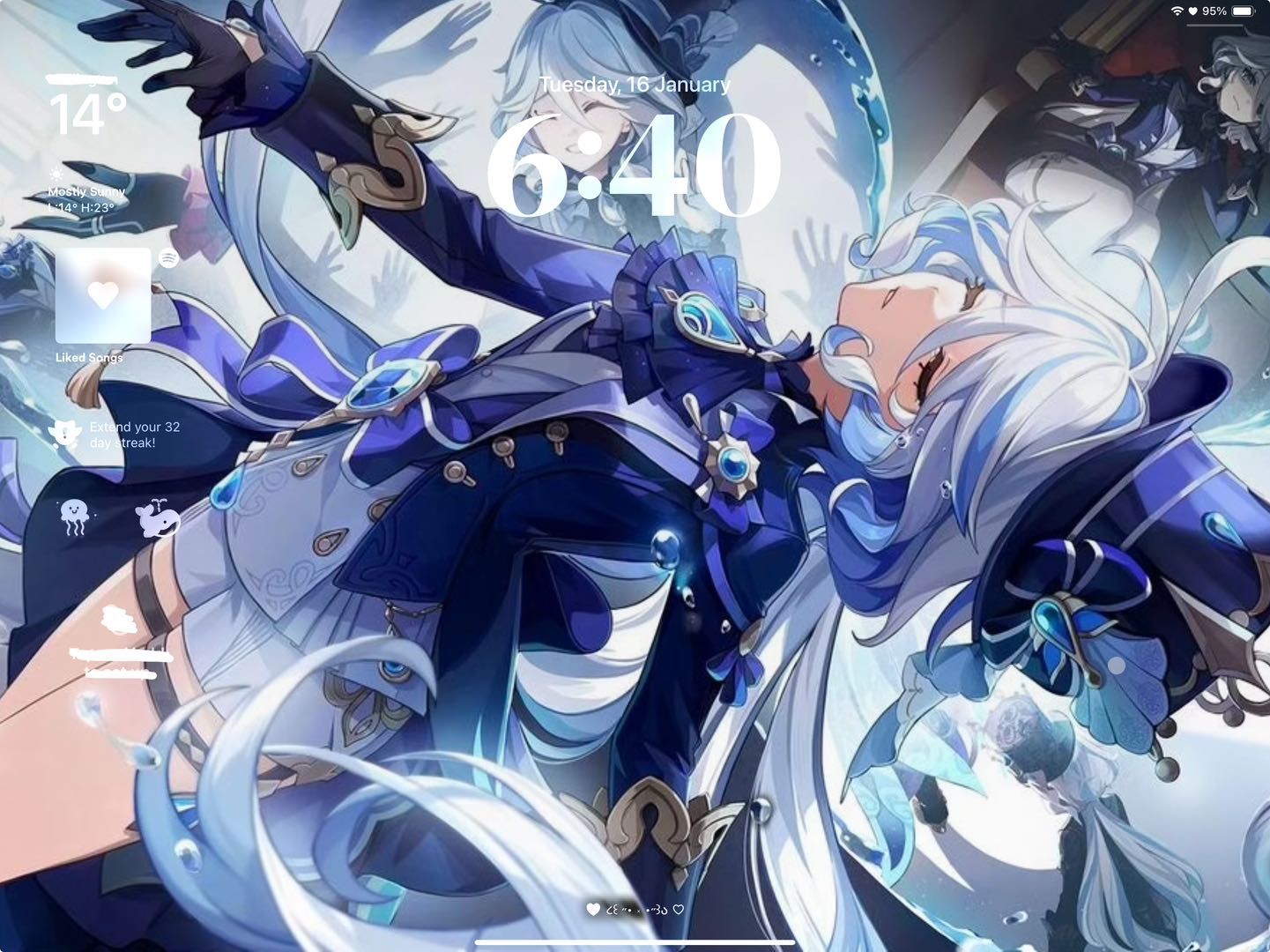 FURINA AND NEUVILLETTE IPAD THEME IS HERE~~ Genshin Impact | HoYoLAB