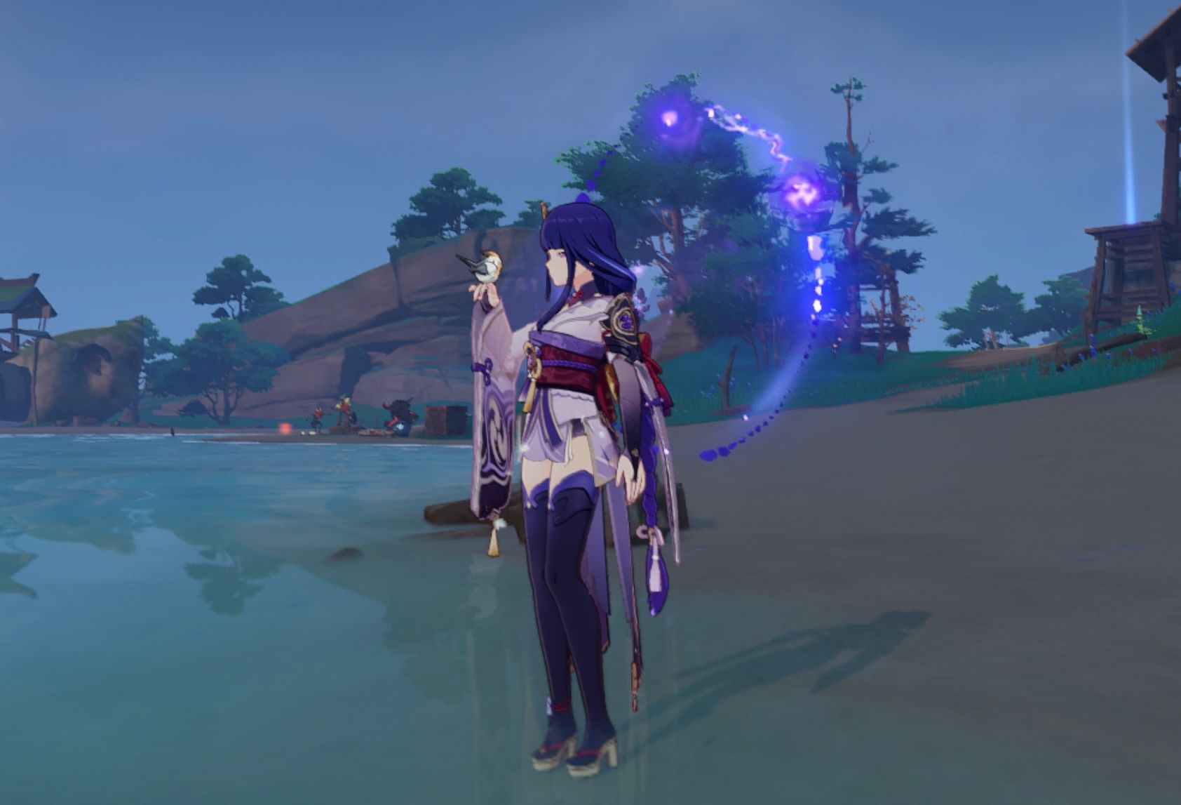 I just pulled Raiden!! Yahoo! Question for the seasoned Raiden havers ...