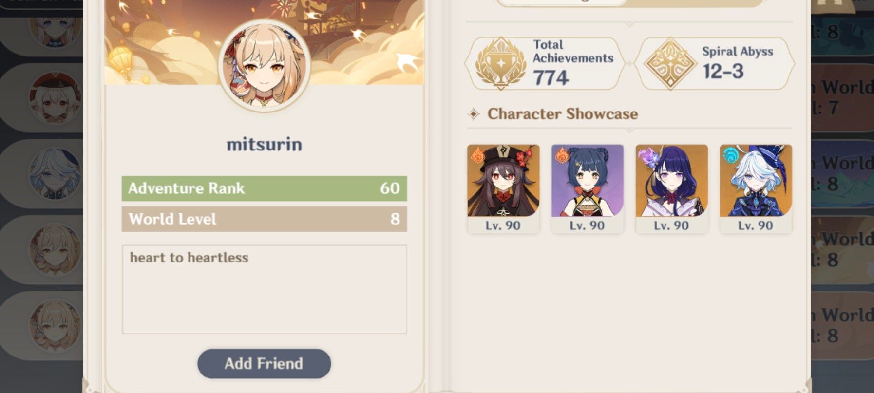 Genshin signatures Genshin Impact | HoYoLAB