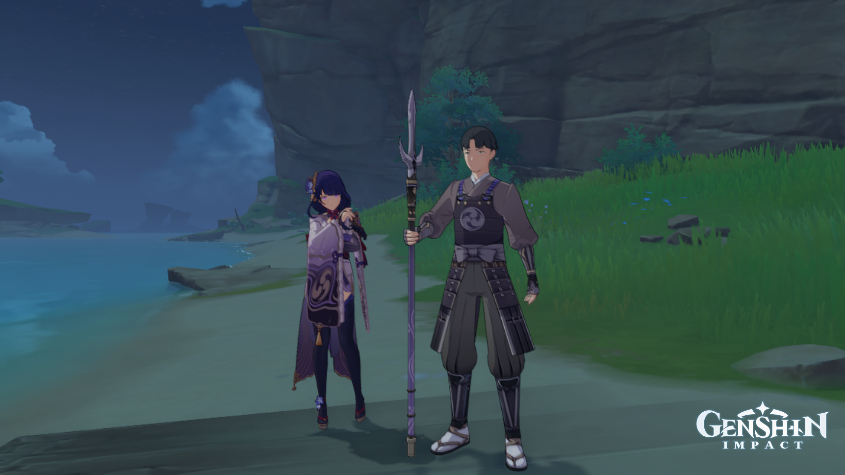 Raiden shogun chilling with her soldiers Genshin Impact | HoYoLAB