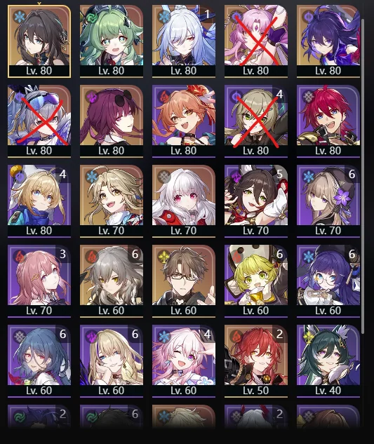 Need help making a clara team with my characters Honkai: Star Rail ...