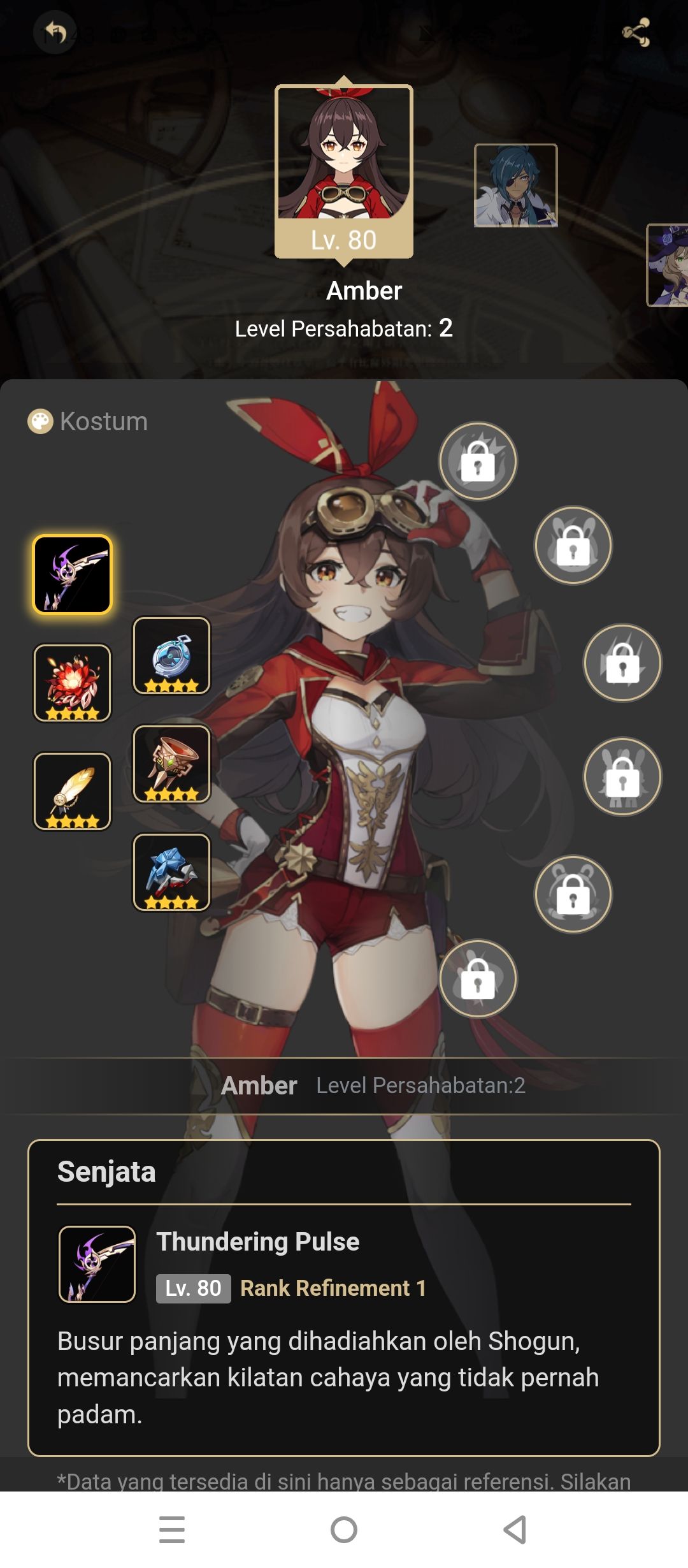 Ajarin Build Amber dps dong puh Genshin Impact | HoYoLAB