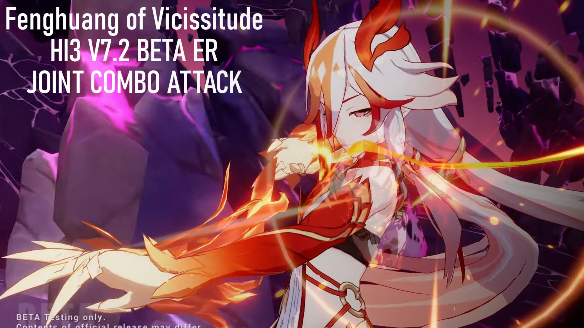 FoV HI3 V7.2 BETA ER JOINT COMBO ATTACK THORNY CROWN Honkai Impact 3rd ...