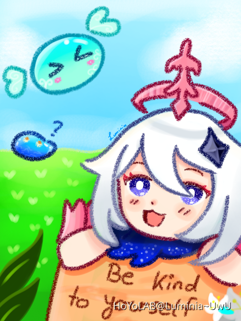 Be kind to yourself - Paimon Genshin Impact | HoYoLAB