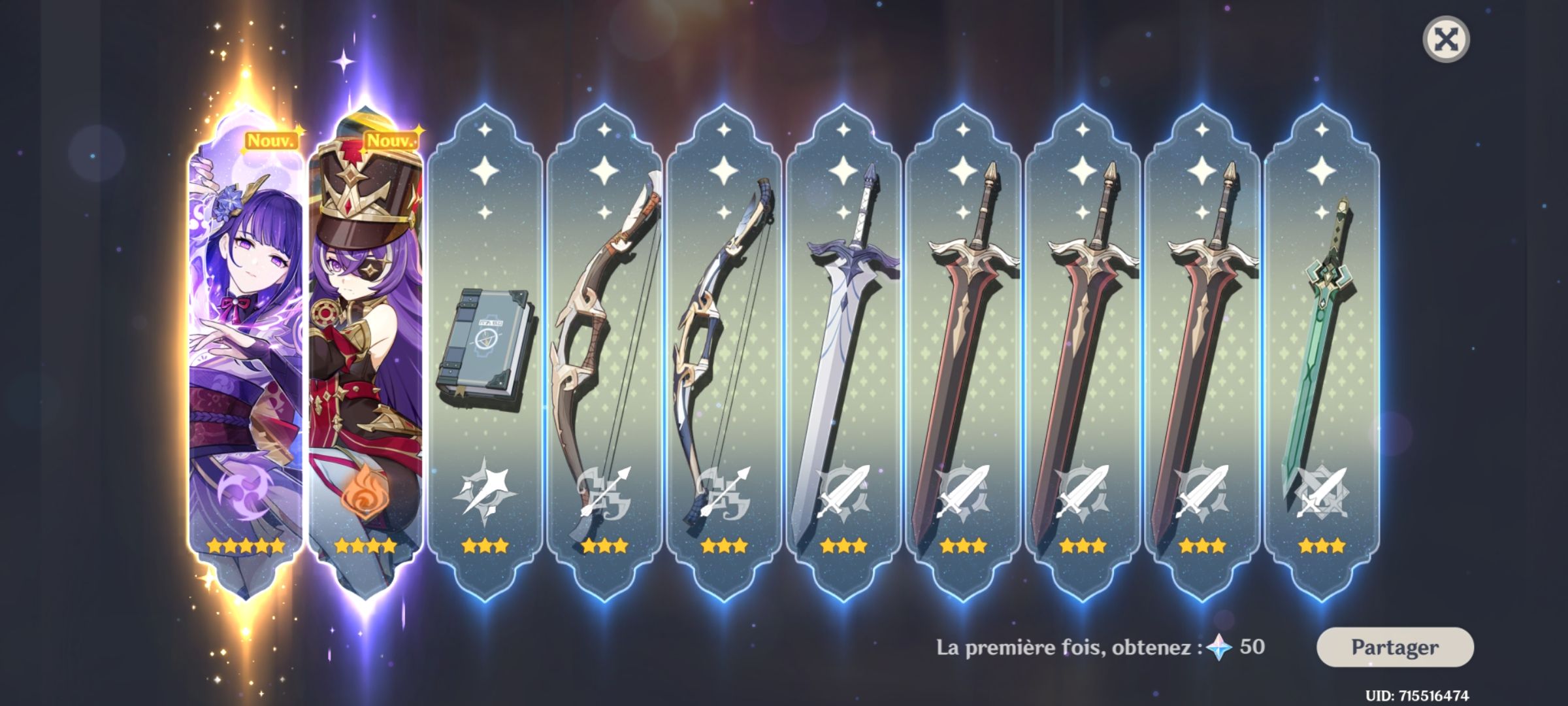 FIRST 10 PULL ON RAIDEN BANNER Genshin Impact | HoYoLAB