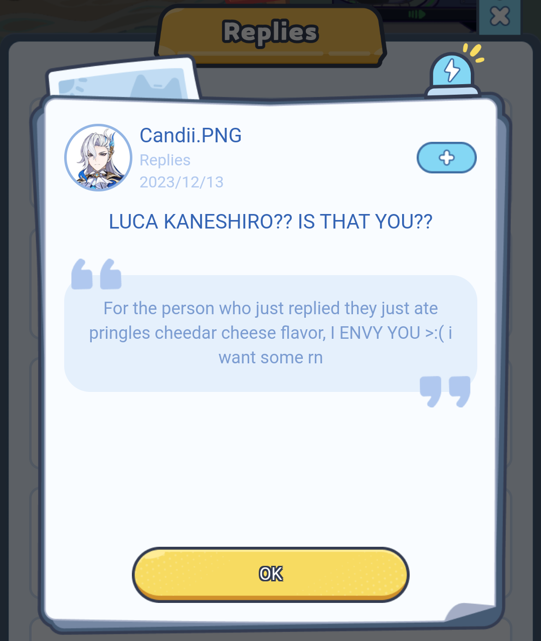 Pringles (Luca) | HoYoLAB